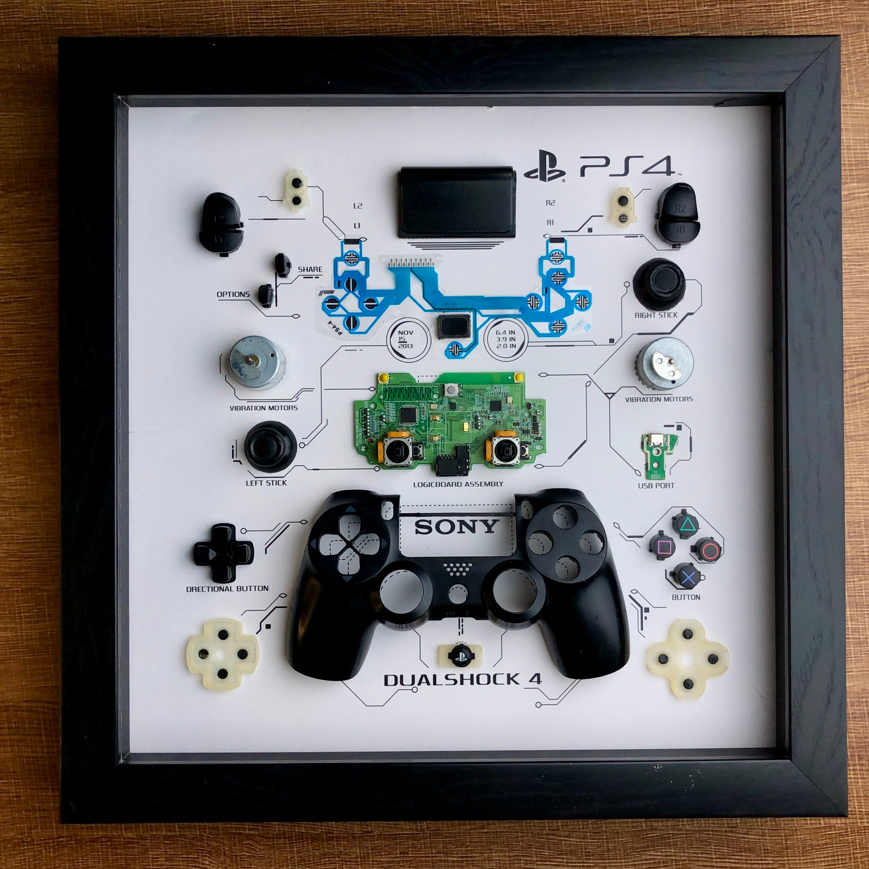 Disassemble PS1 PS2 PS4, Template PDF Download, Teardown - Etsy