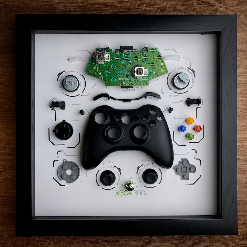 Disassemble Xbox 360 Classic Template PDF Download, Teardown - Etsy