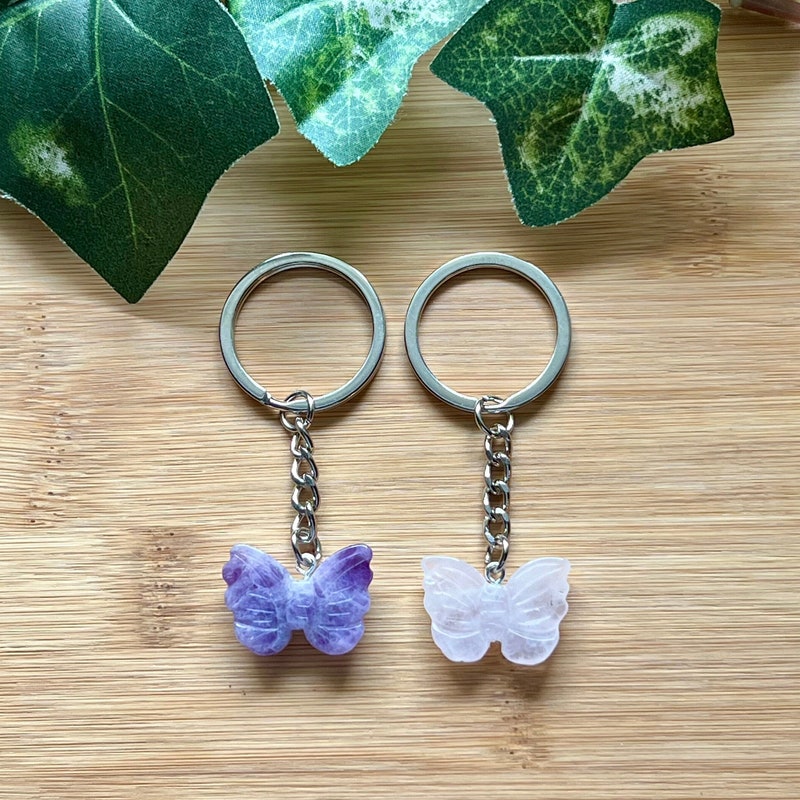 Butterfly Keychain - Etsy