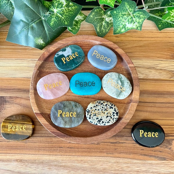 Peace Stones - Etsy