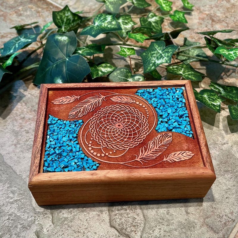 Turquoise Box - Etsy
