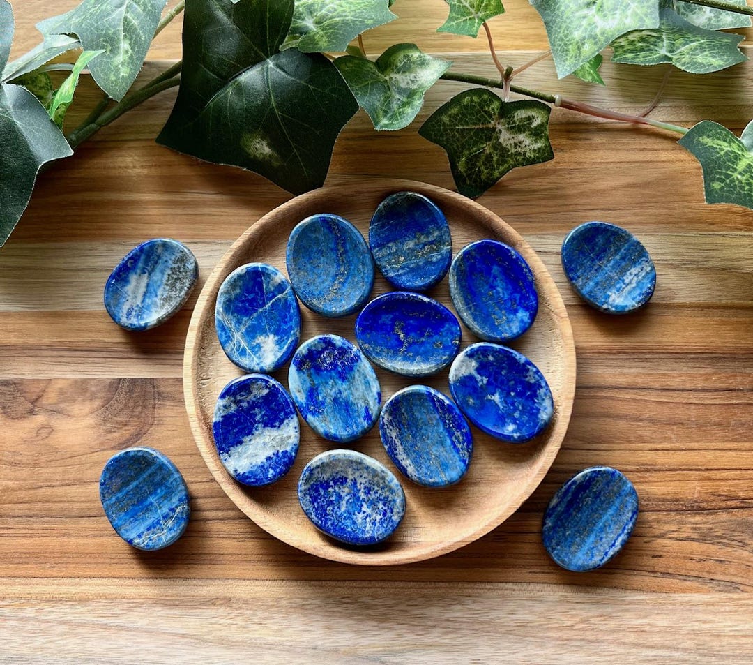 Lapis Lazuli Ultra Smooth Worry Stone - Etsy