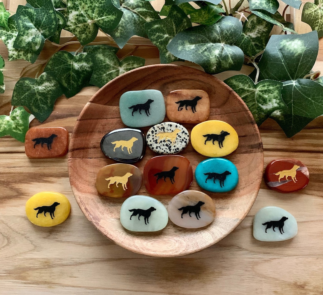 DOG Totem Gemstone Loyalty, Devotion - Etsy