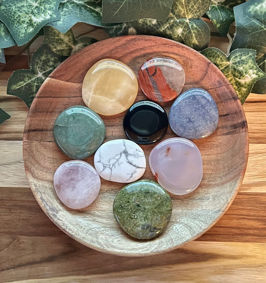 Assorted Flat Pocket Stones - Etsy
