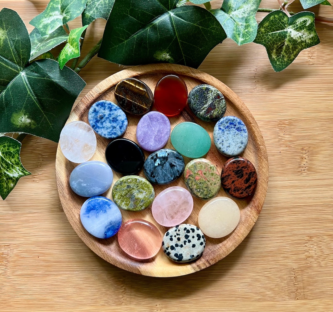 Mini Flat Pocket Stone - Etsy