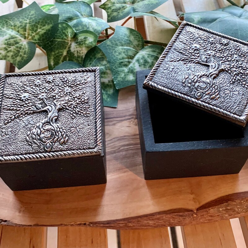 Metal Trinket Box - Etsy