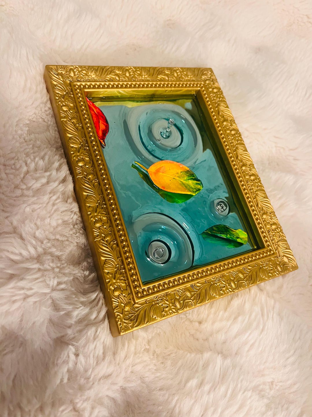 Resin Mirror “framed Water” - Etsy