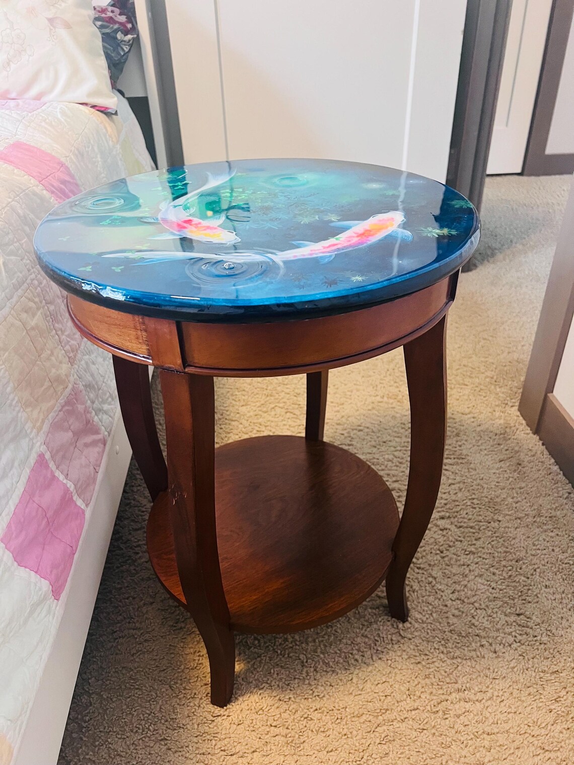 Resin Pond Table - Etsy