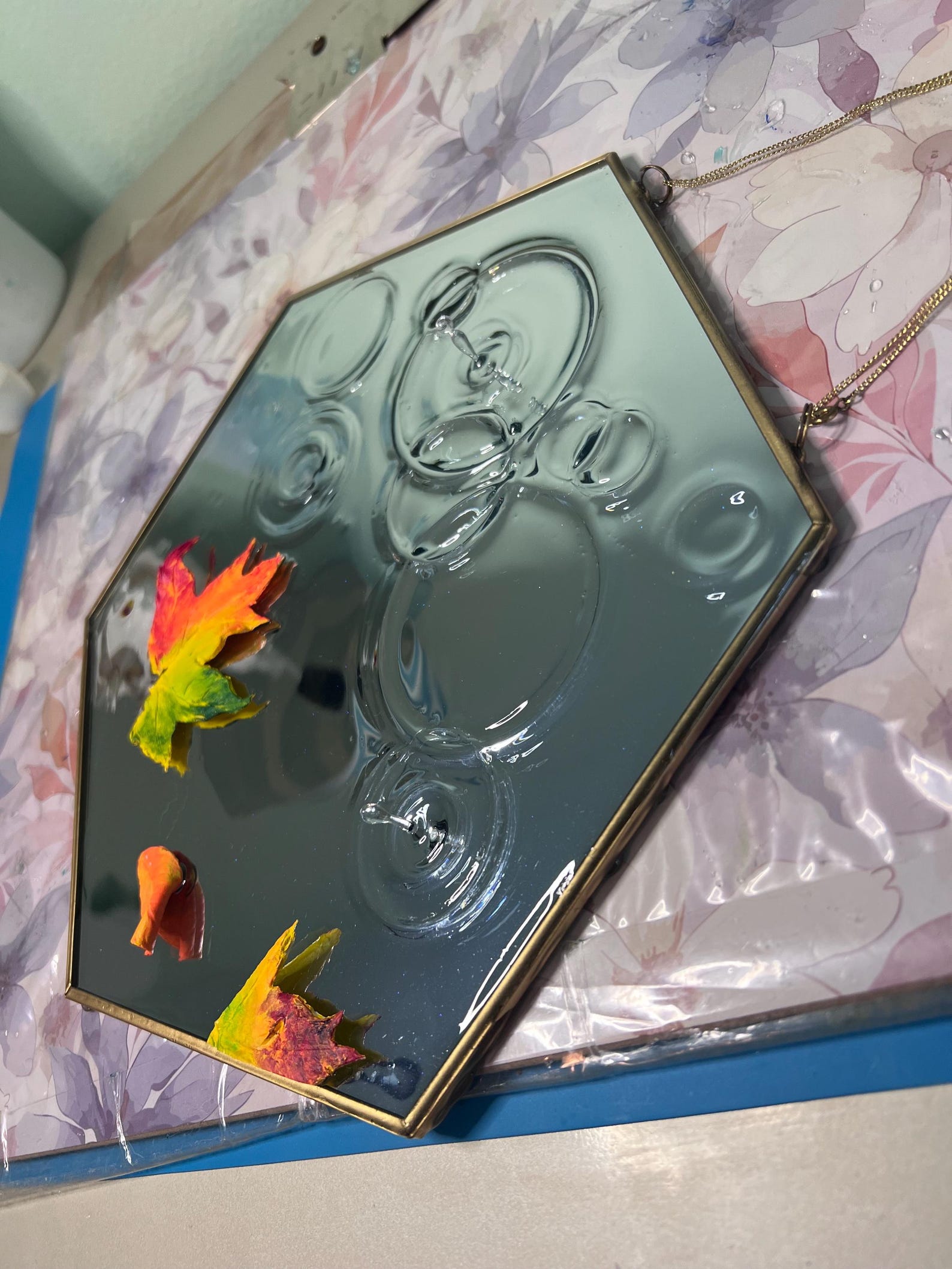 Resin Mirrors “framed Water” With the Theme of FALL - Etsy