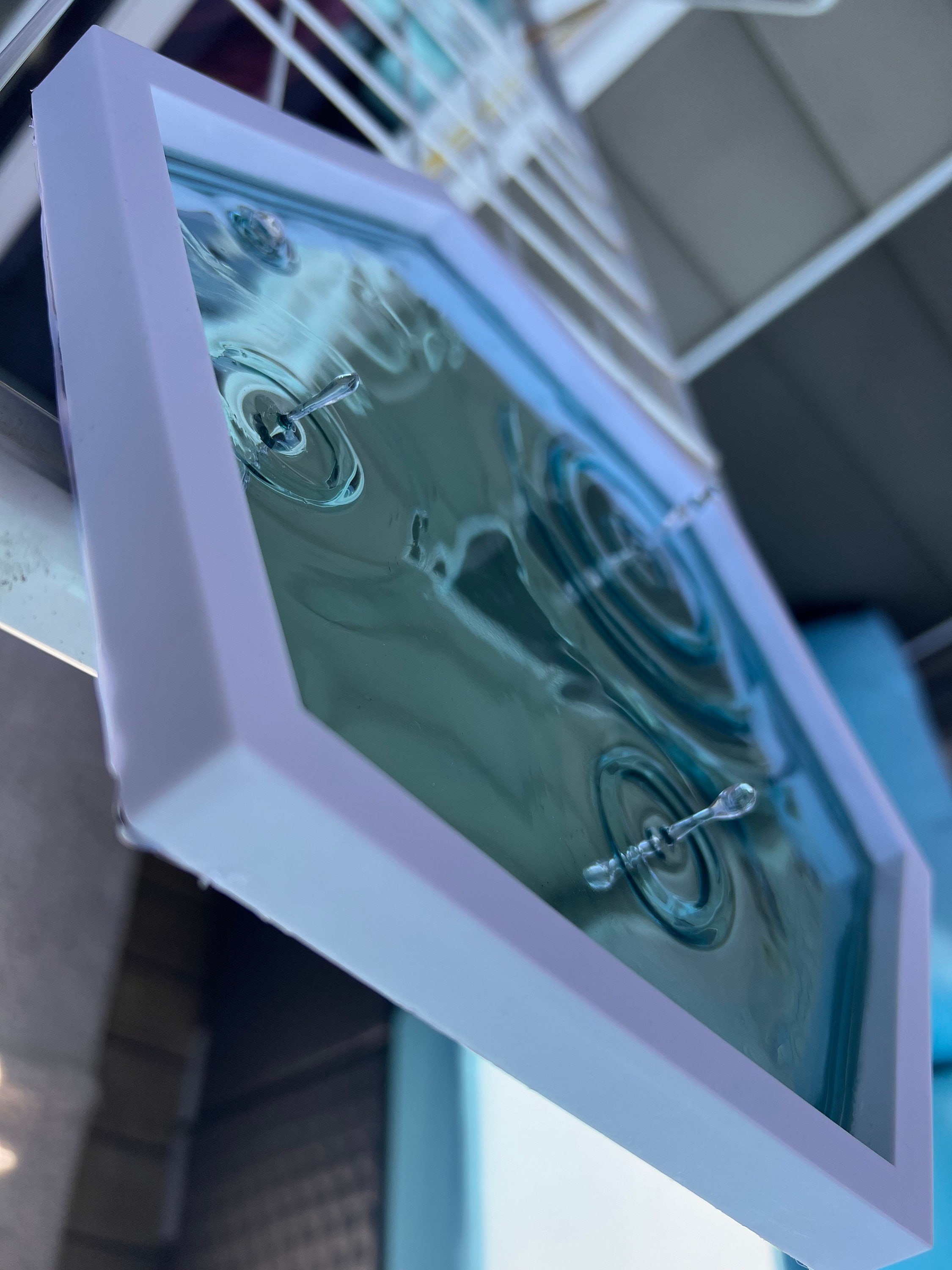 Resin Mirror framed Water - Etsy