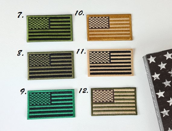 Top Quality US American Flag Iron-on Backing Embroidered Patch - Etsy