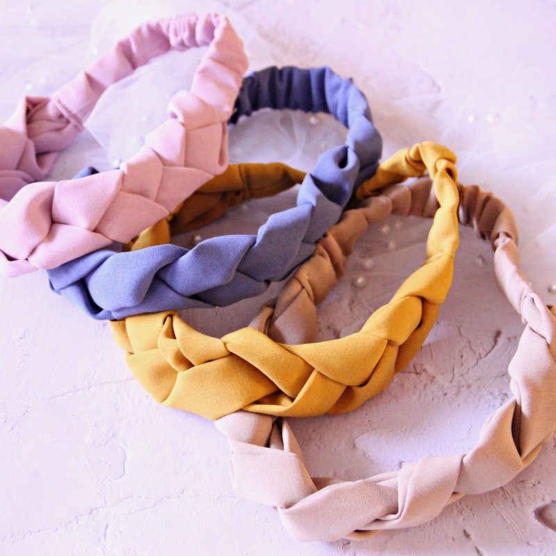 Solid Color Hair Band - Etsy