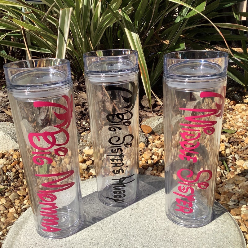 Personalized Tumbler With Straw - Etsy