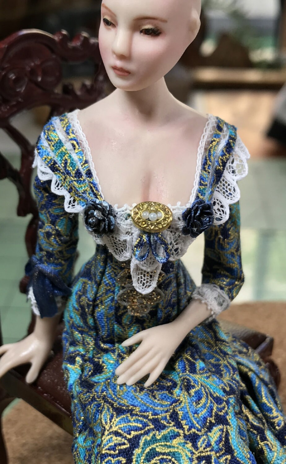 ESTHER-Miniature Art Doll Tutorial in 1:12 scale by Dana | Etsy