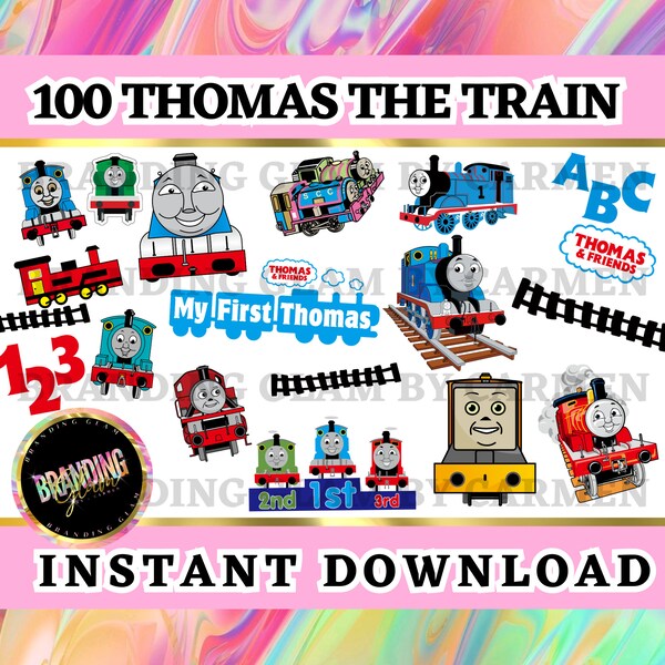 Thomas the Train Svg - Etsy