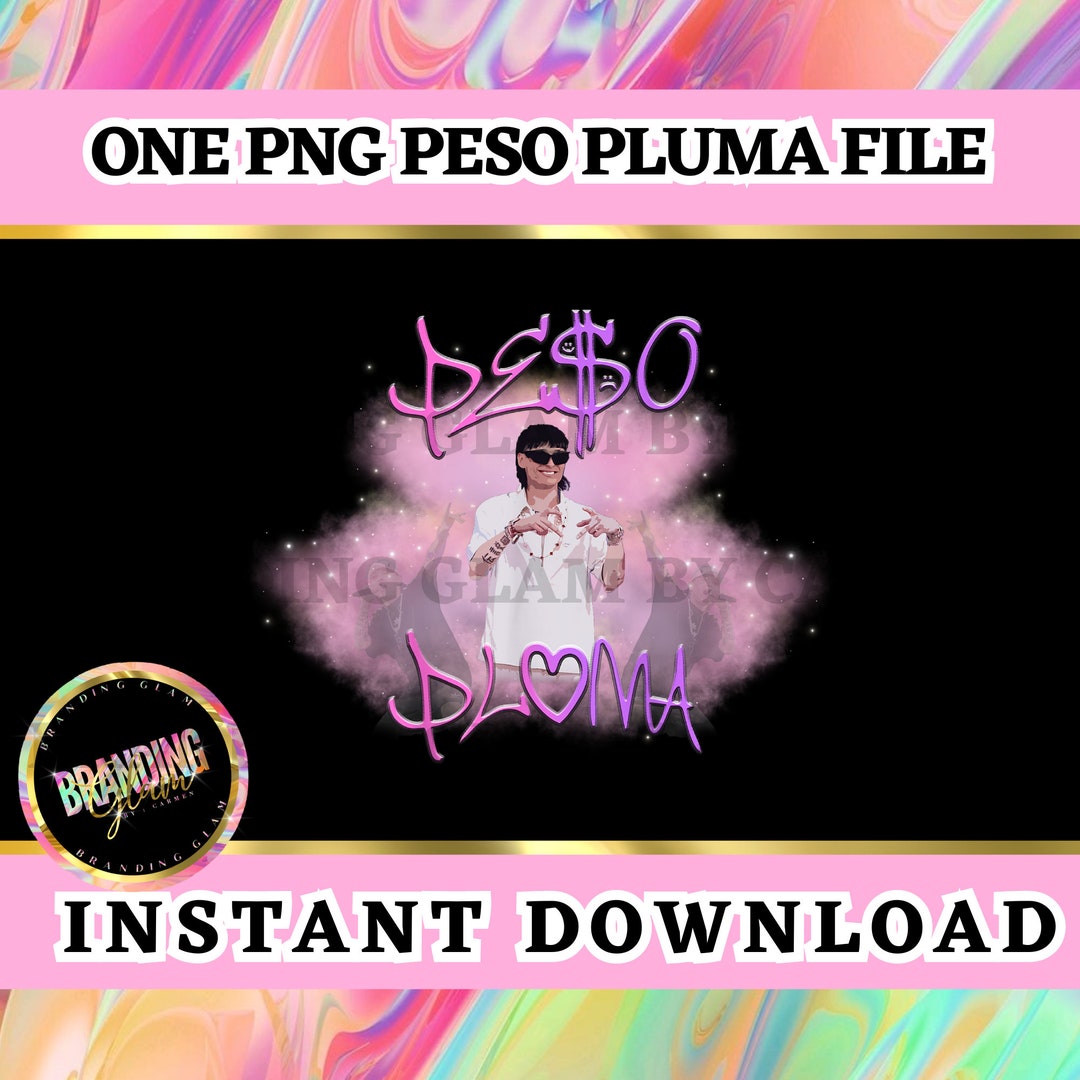 Peso Pluma File, Png, Digital File, Download Only, - Etsy