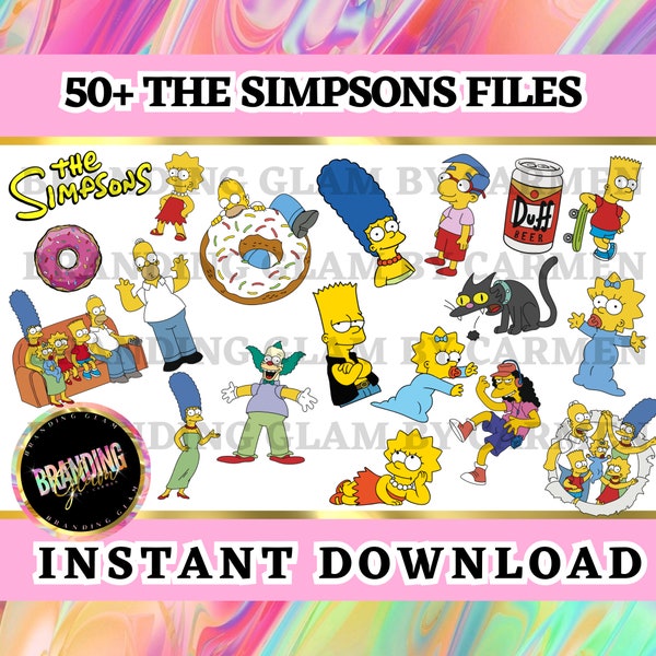 The Simpsons Stencil - Etsy