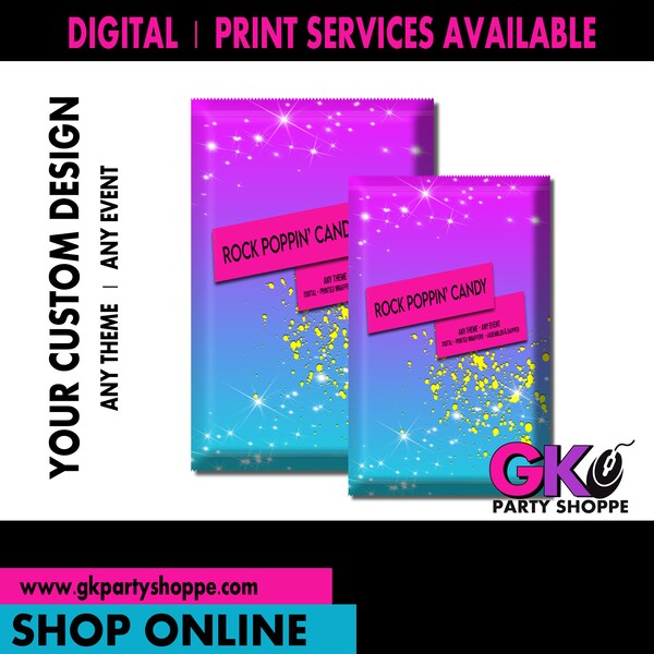 Custom Rock Candy - Etsy