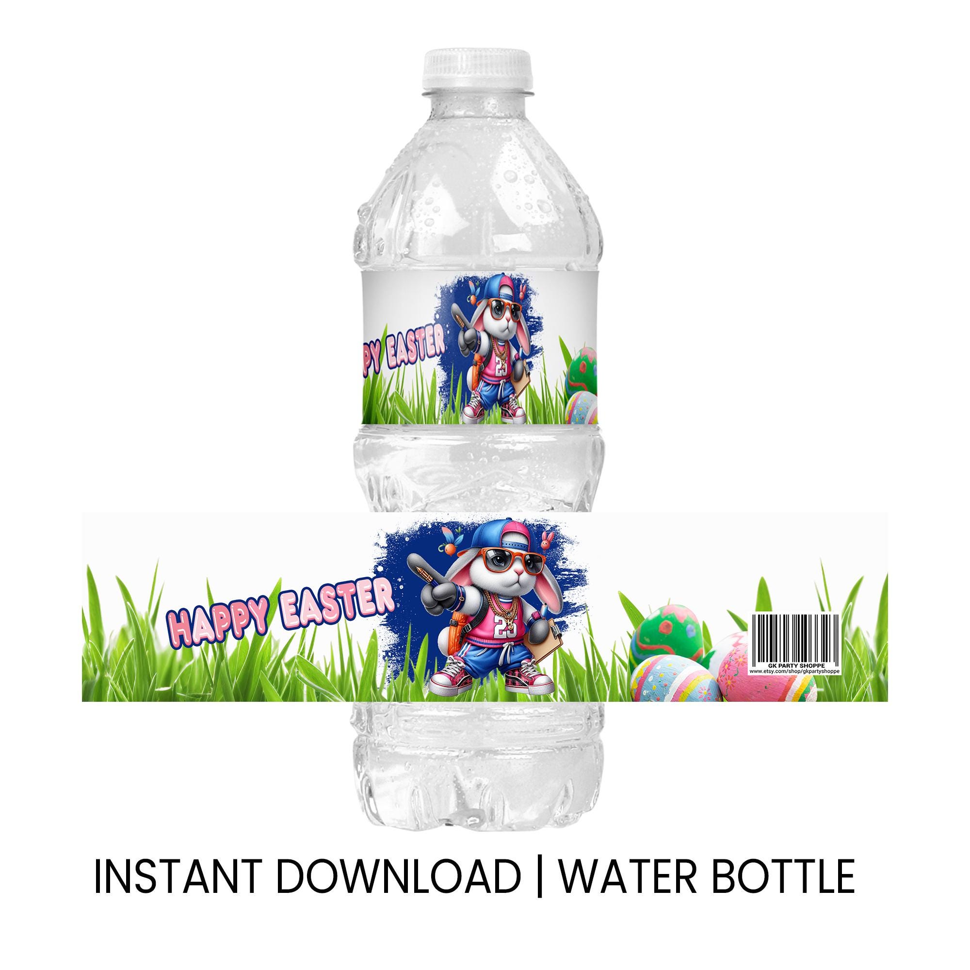 Easter Party Favor Labels | Chip Bag, Juice, Water Bottle | Instant ...