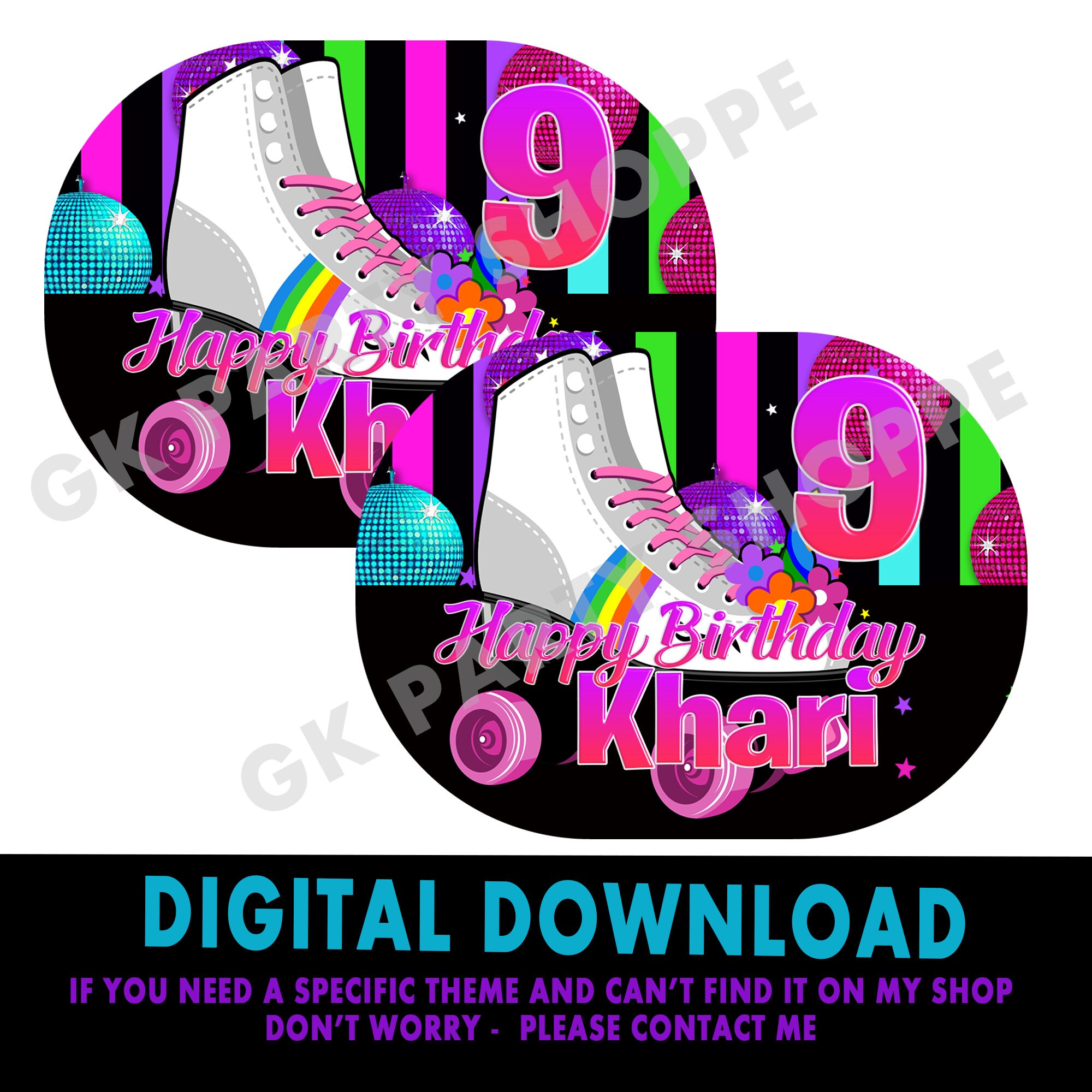 Stacked Chip Cup Roller Skate Party Chip Cup Party Treat Adorable Chip ...