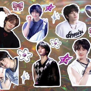 Stray Kids Member Sticker Sheet - Etsy