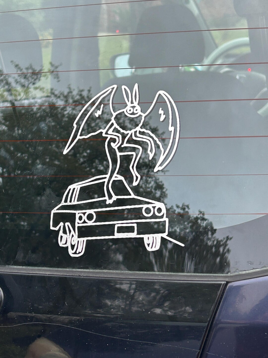 Mothman Sticker/decal - Etsy