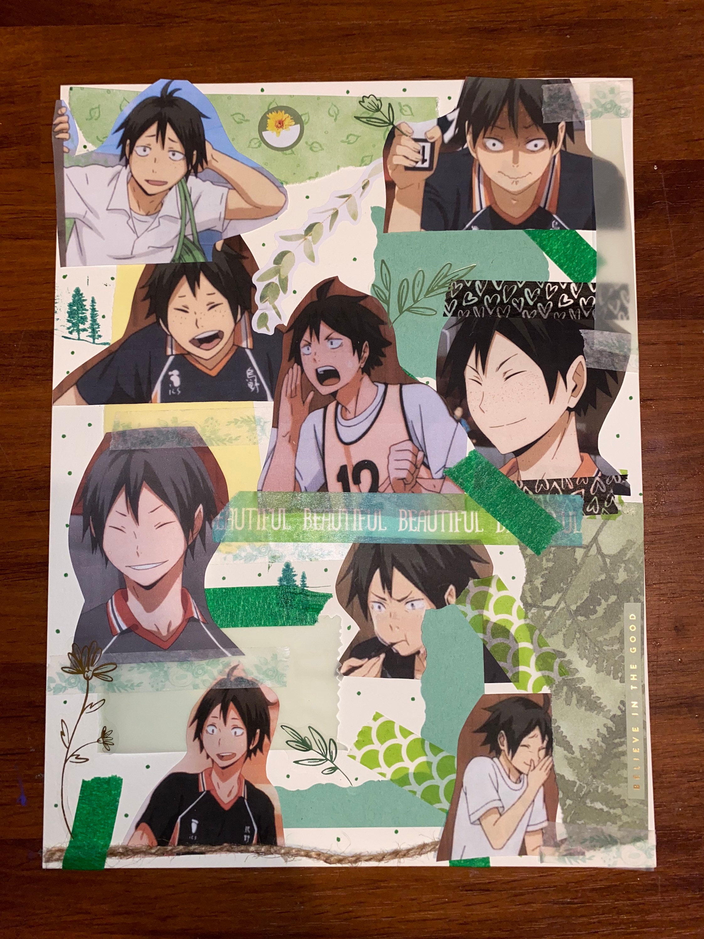 Custom Anime Poster Anime Poster Anime Collage Anime | Etsy