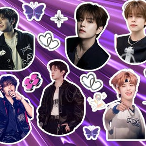 Stray Kids Member Sticker Sheet - Etsy