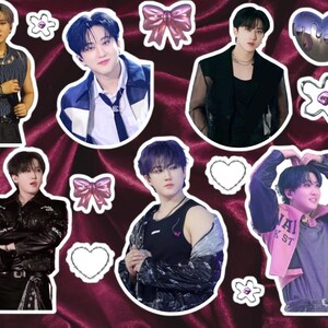 Stray Kids Member Sticker Sheet - Etsy