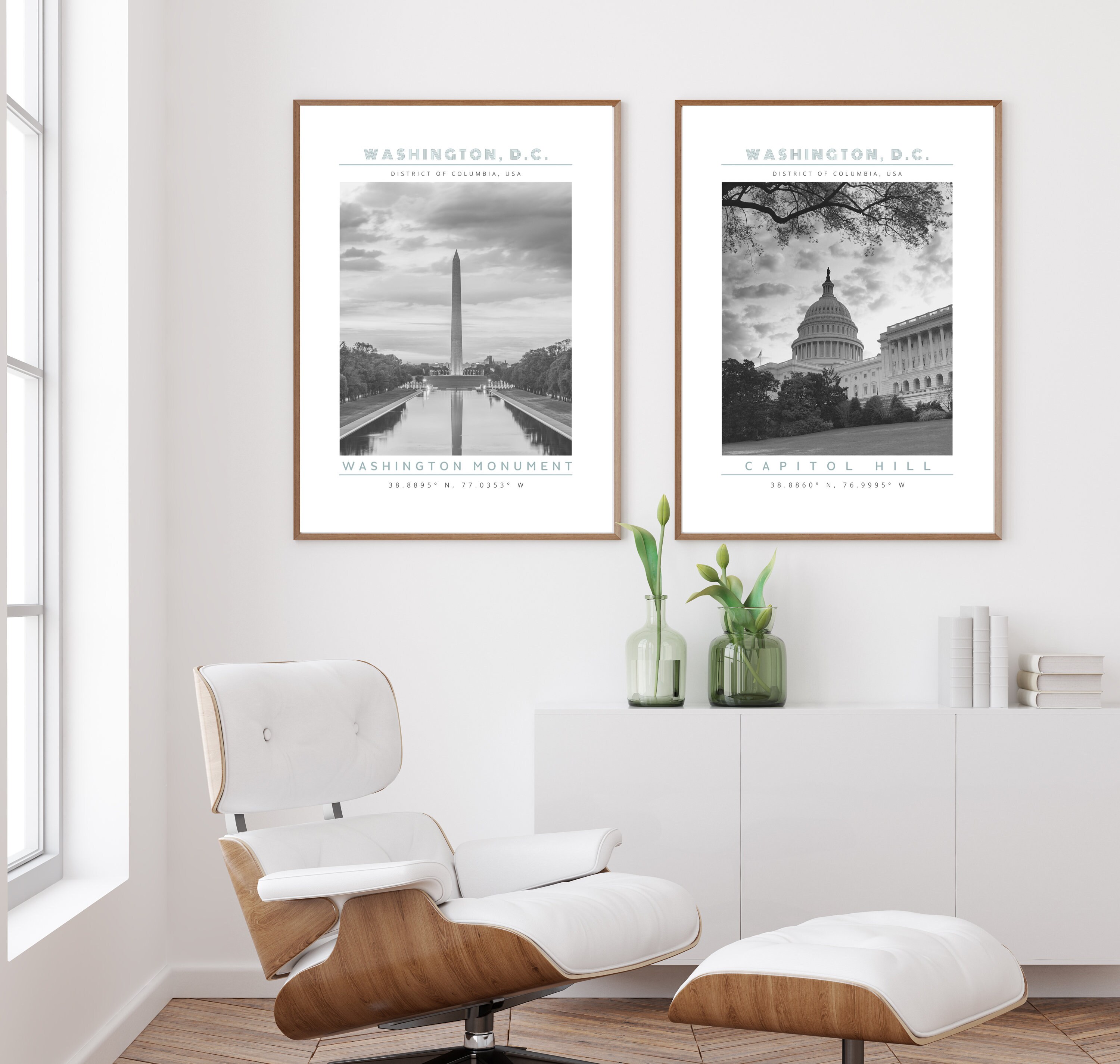 Washington DC Print Washington DC Poster Washington DC - Etsy