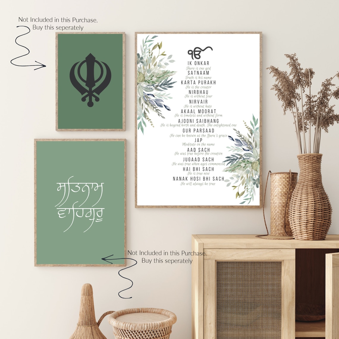 Mool Mantar With Meaning Art Printable Digital Download High | Etsy