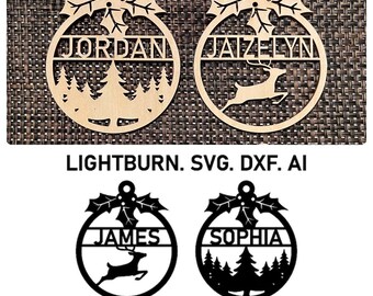 Split Monogram Alphabet, Split Letters A-Z, SVG DXF AI Lightburn ...