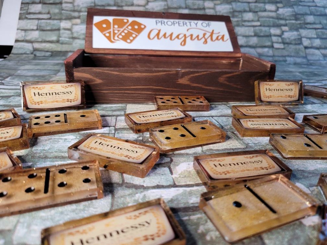 Custom Dominoes Set - Sports Domimo - Sorority Fraternity- NFL - Great ...