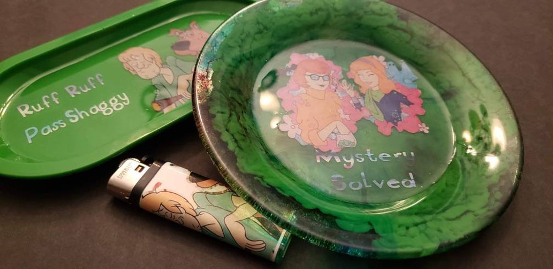 Scooby-doo Inspired - Handmade Rolling Tray - Scooby Doo Resin ...