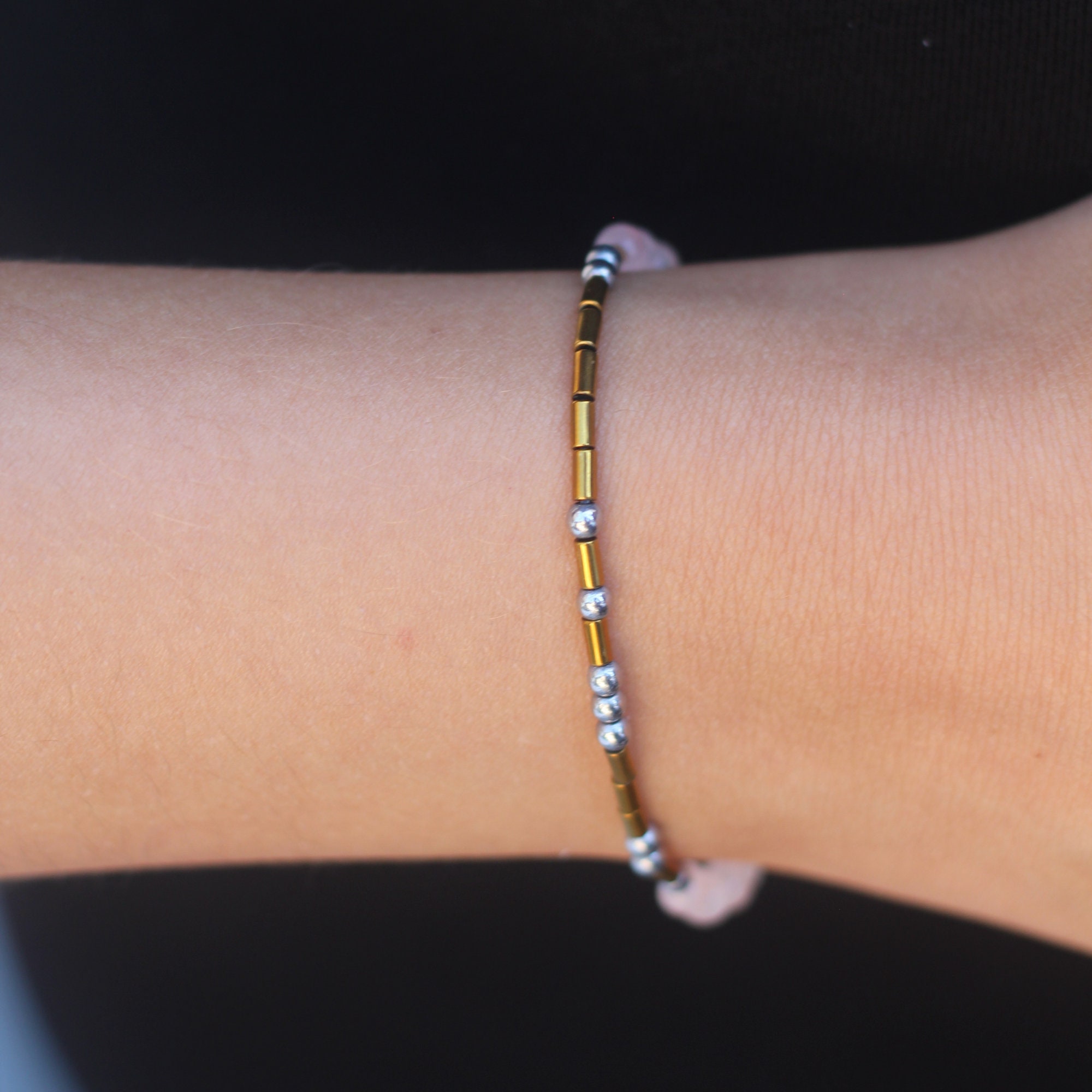 Morse Code Bracelet, Morse Code Bracelet Custom, Personalized Morse Code Bracelet, Name Bracelet ...