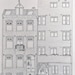 Custom Pen & Ink Drawing double Building - Etsy