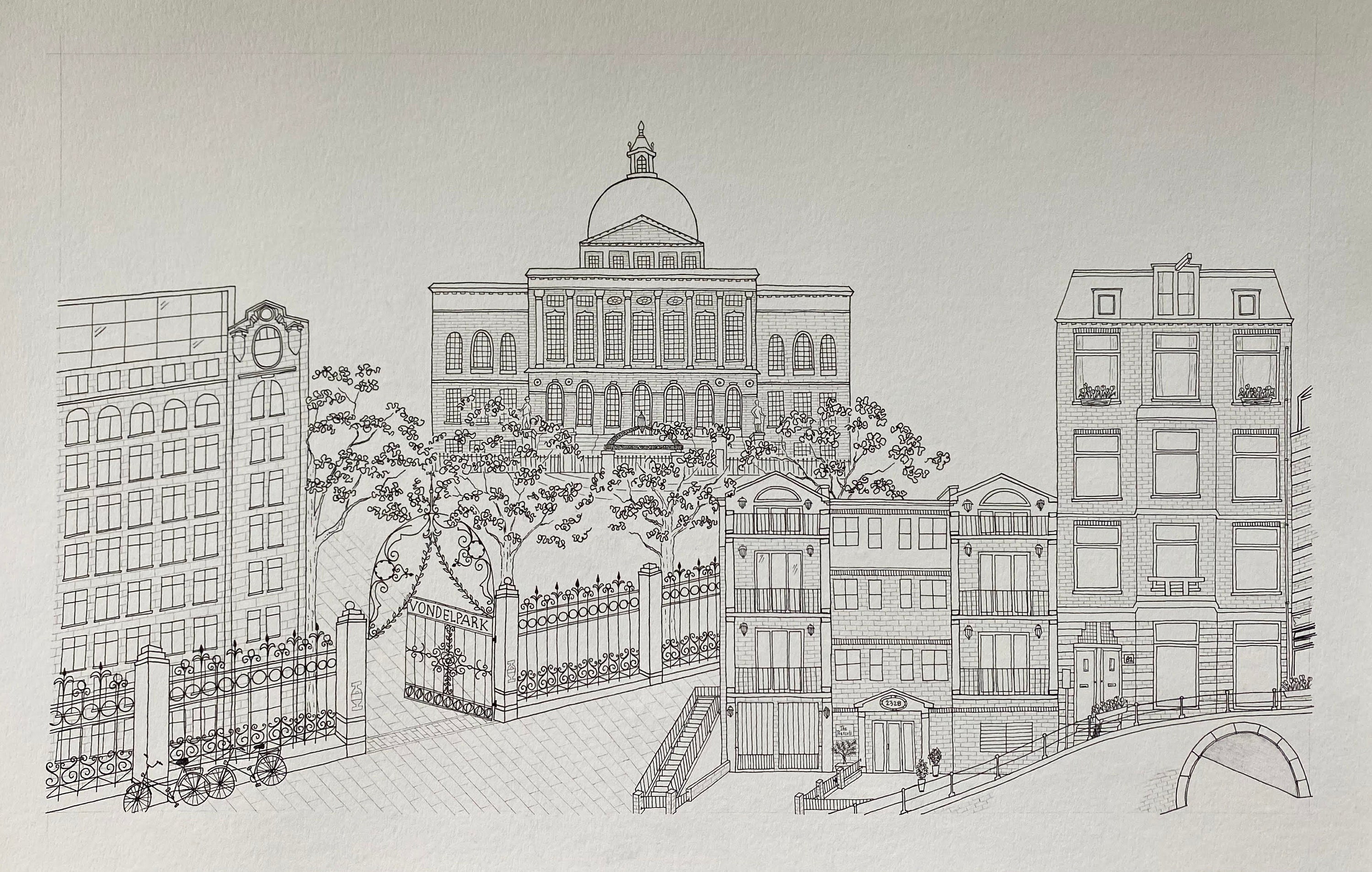 Custom Pen & Ink Drawing (multi-page) - Etsy