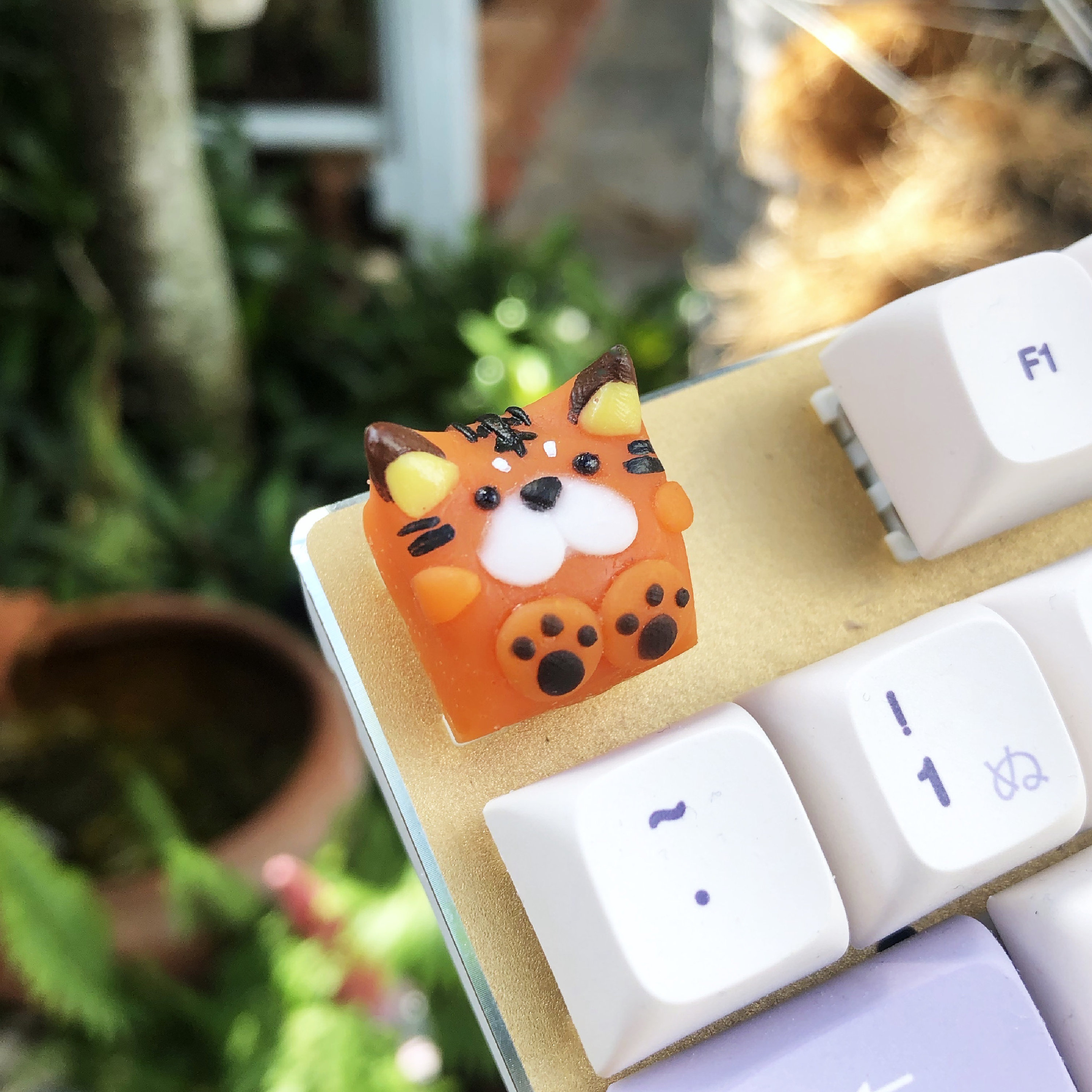 Keycaps Keycap Cat Keycap Tiger Cat Keycap Artisan - Etsy