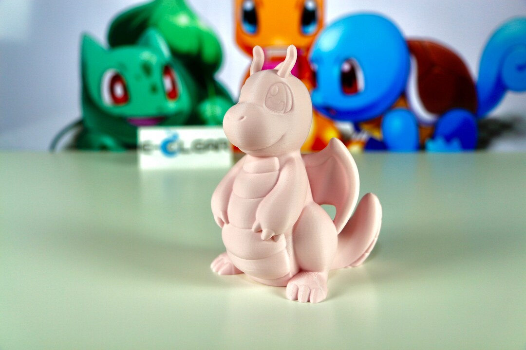 Chibi Pokemon Dragonite Hand-paintable Collectible Paint Your Own ...