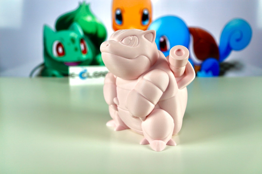 Chibi Pokemon Blastoise Hand-paintable Collectible Paint - Etsy