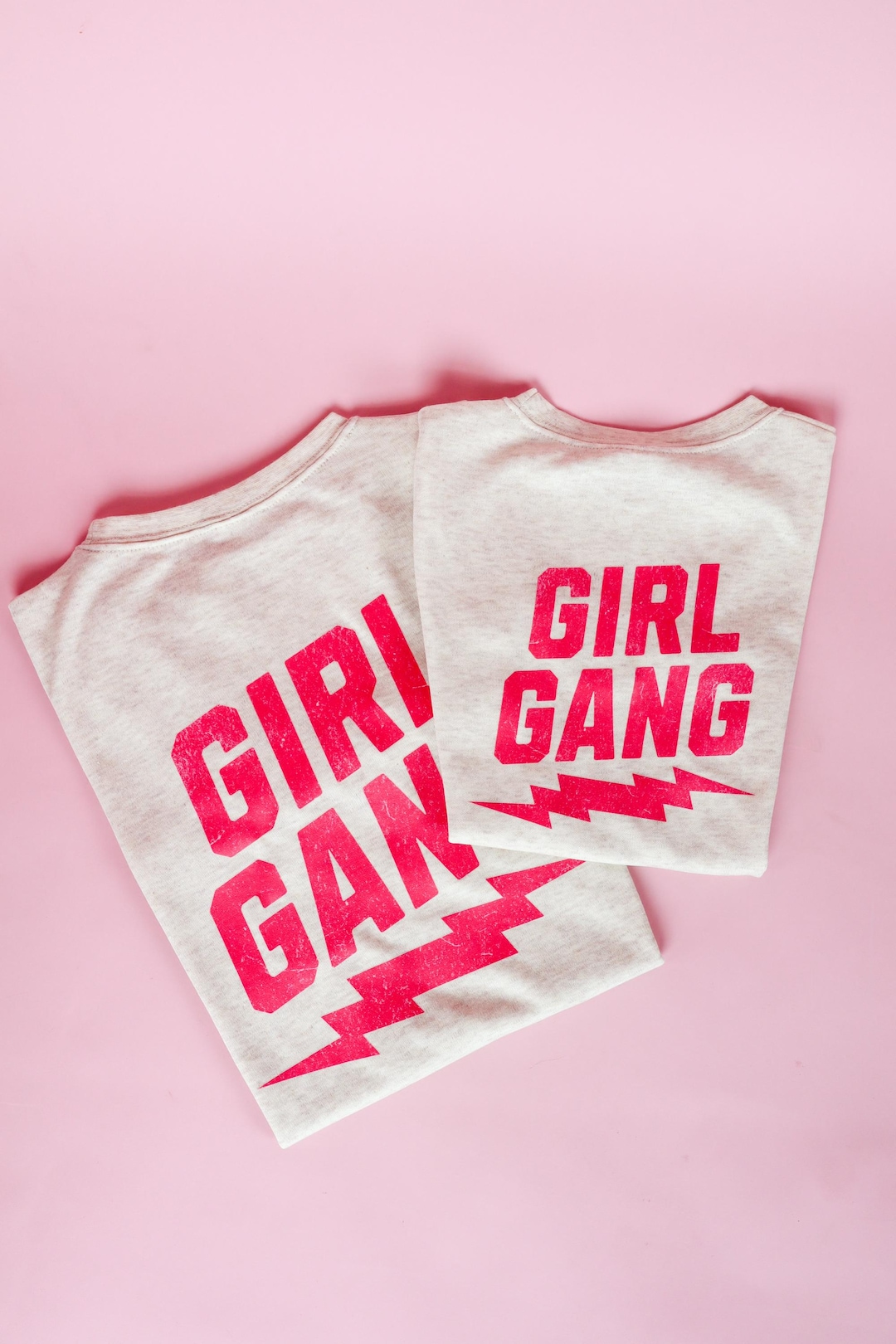 Girl Gang Matching Shirts: Personalized Mama and Mini Bestie Outfit - Etsy