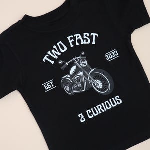 Two Fast Too Curious Birthday Shirt, Second Birthday Shirt, Boys 2nd ...