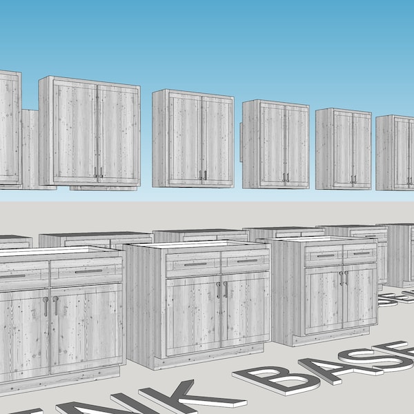 Kitchen Cabinet - Etsy