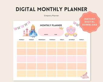 Printable Kids Weekly Planner, Dinosaur Daily Planner, Homeschool ...