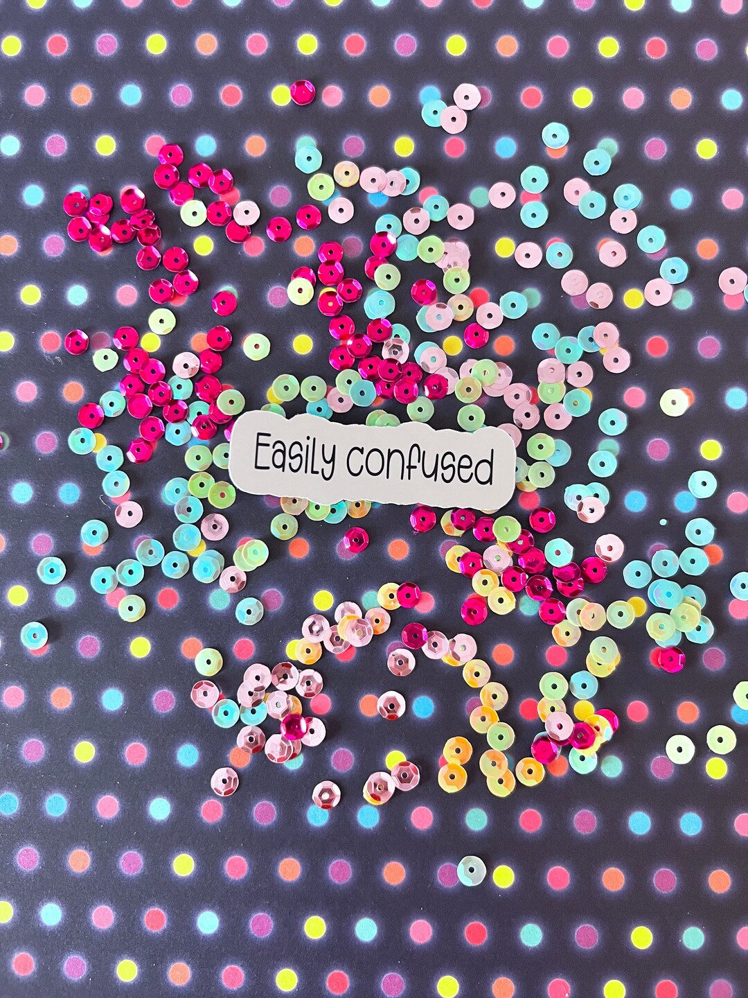 Easily Confused Sticker Adulting Sticker Mental Health Sticker Thinking ...