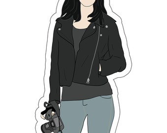 Jessica Sticker - Etsy