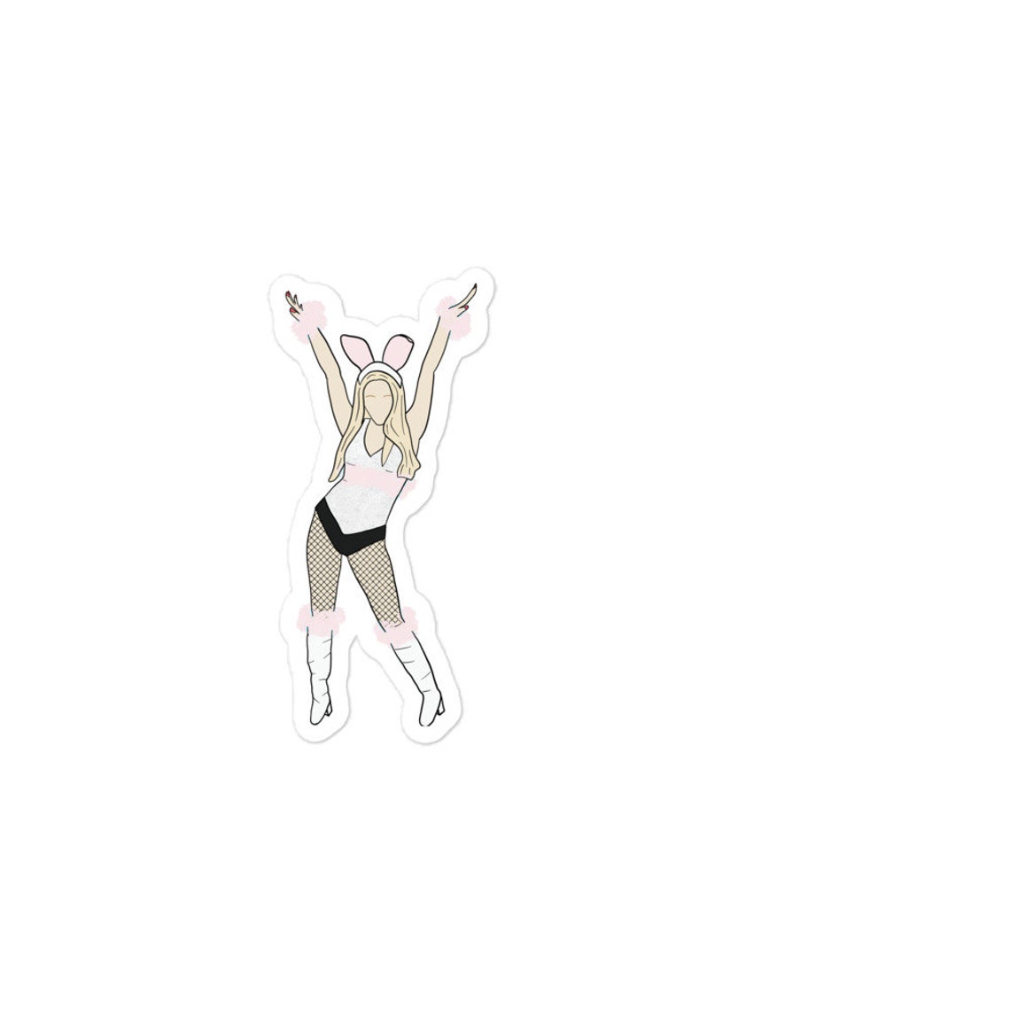 Mean Girls Regina George in Bunny Costume Bubble-free | Etsy