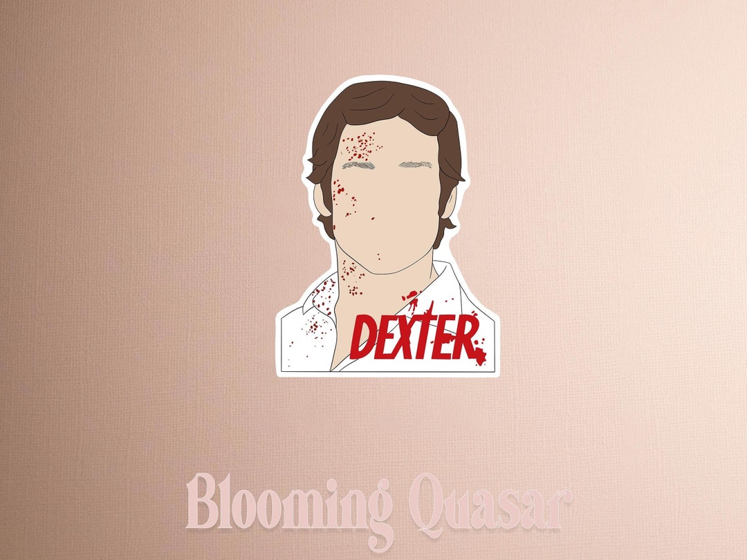Dexter Tv Show Sticker Dexter Morgan Sticker Murder Show Crime Tv ...