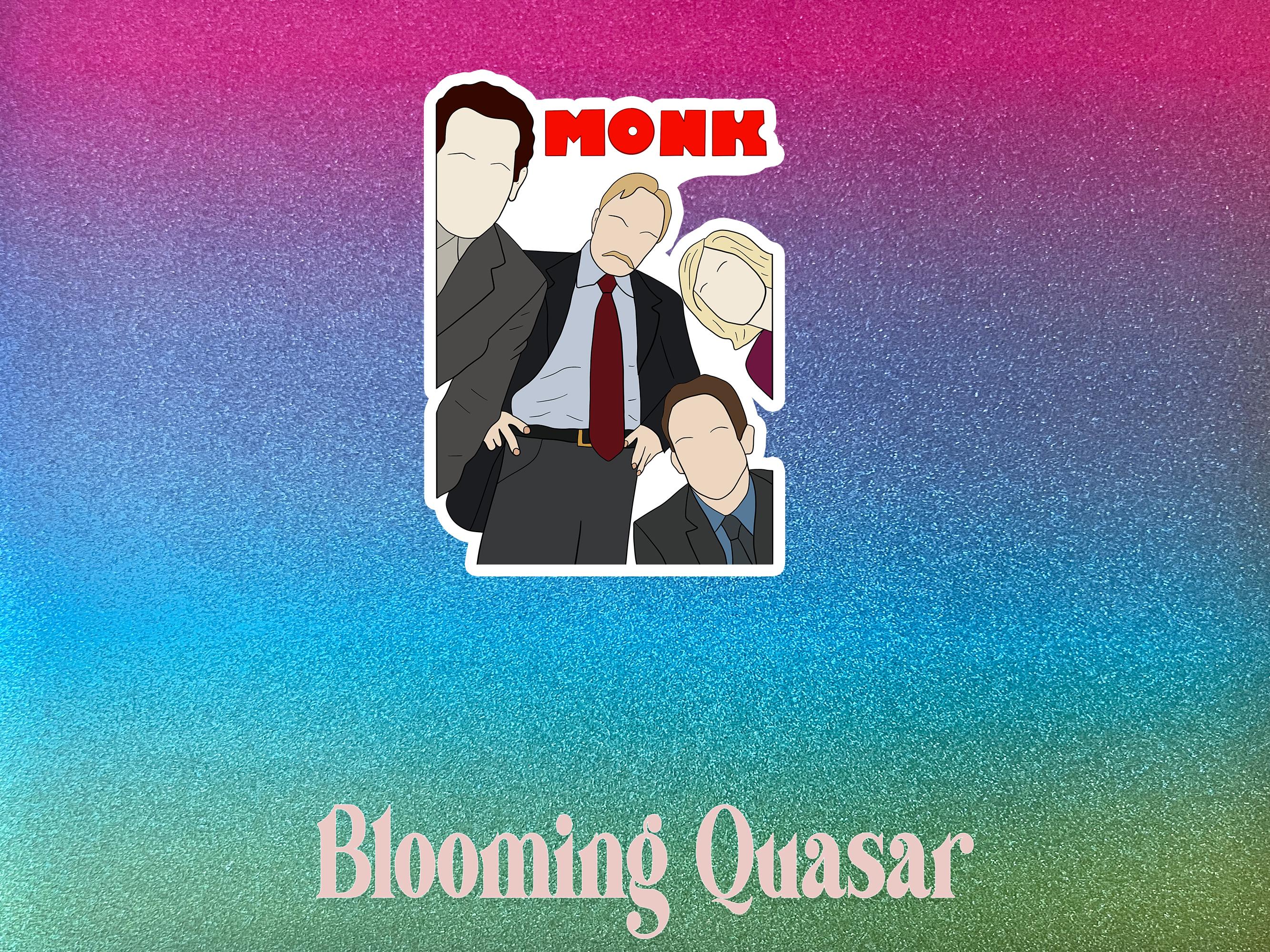 Monk Sticker Adrian Monk Sticker Murder Crime Tv Sticker OCD Sticker ...