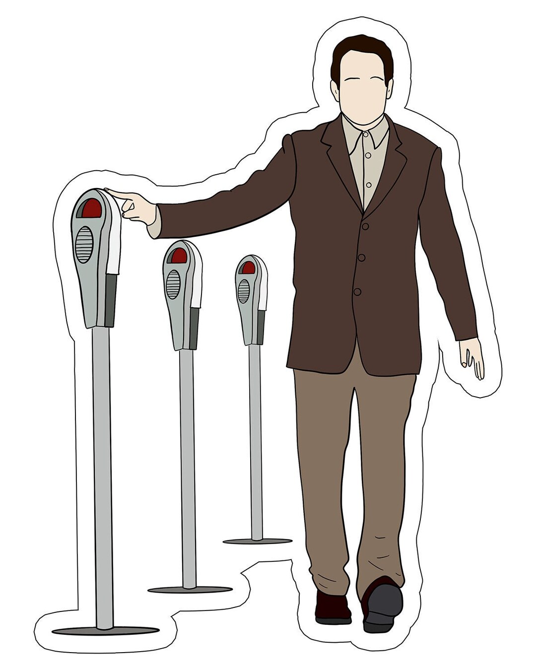 Monk Sticker Adrian Monk Sticker Crime Tv Sticker OCD Sticker Crime ...